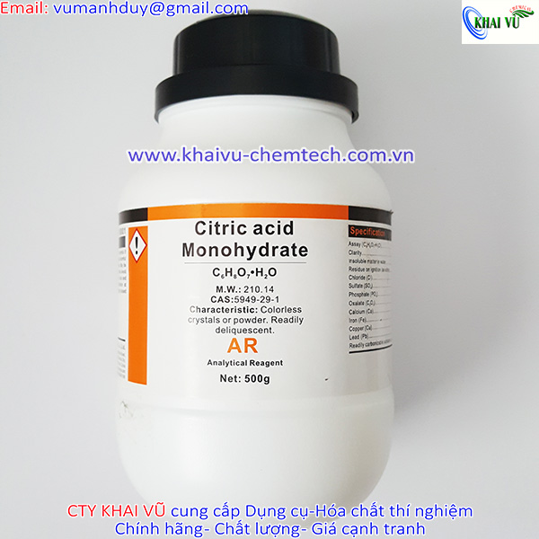Acid Citric tinh khiết axit chanh